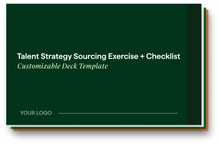 Talent Strategy Sourcing Exercise + Checklist